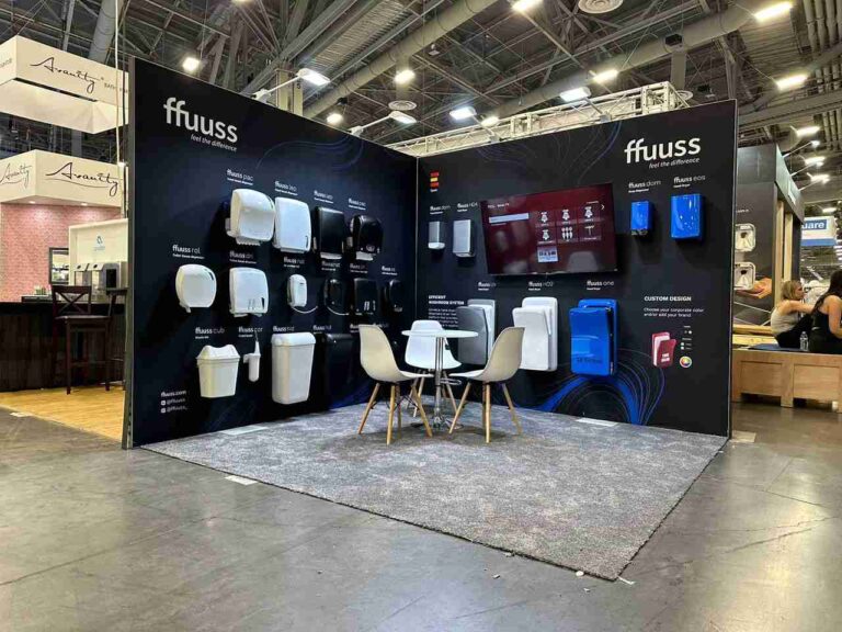 Exhibition booth design company for trade shows in usa