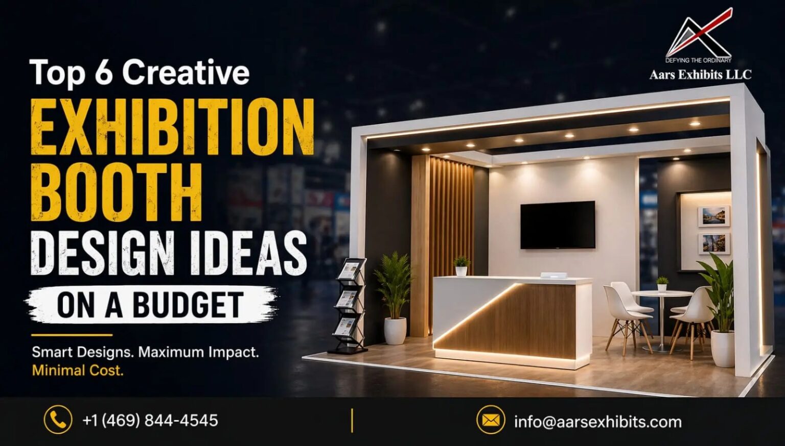 Top 6 Creative Exhibition Booth Design Ideas on a Budget